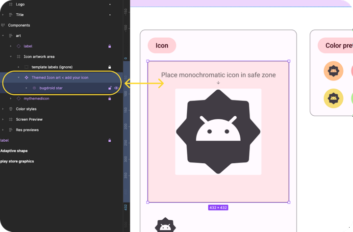 Design and preview your app icons | Google Codelabs