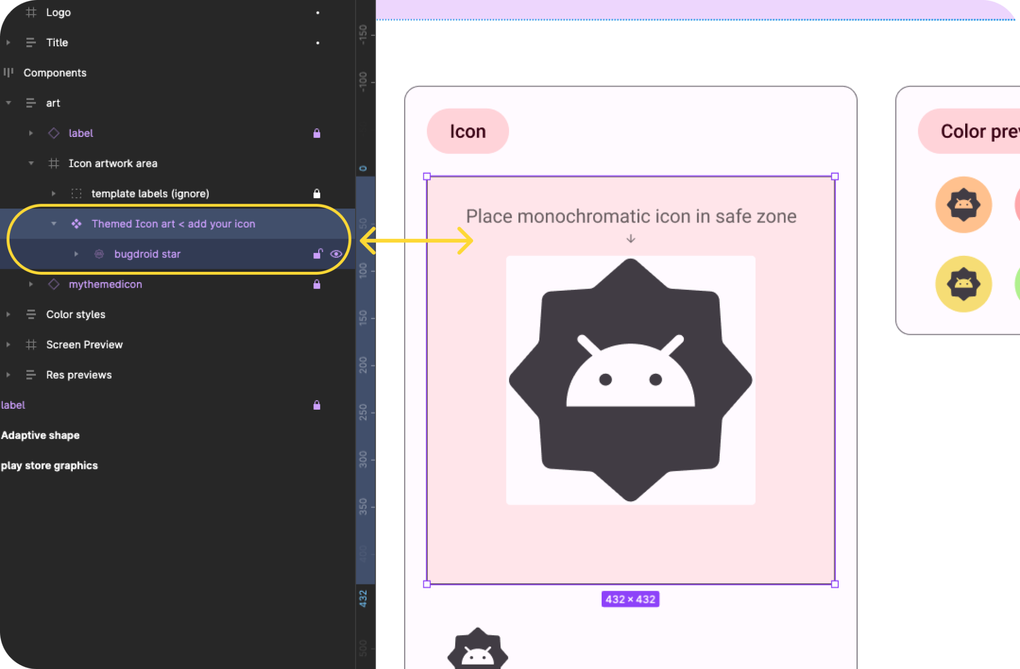 Design and preview your app icons | Google Codelabs