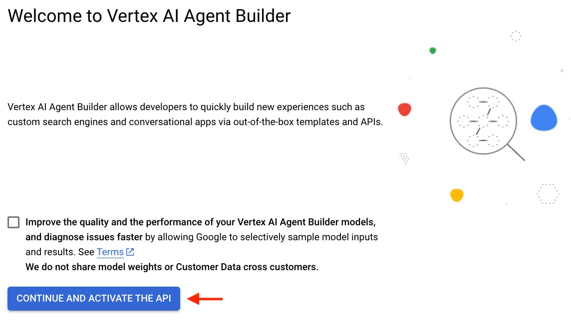 KI-Chatbots mit Vertex AI Agent Builder erstellen | Google Codelabs