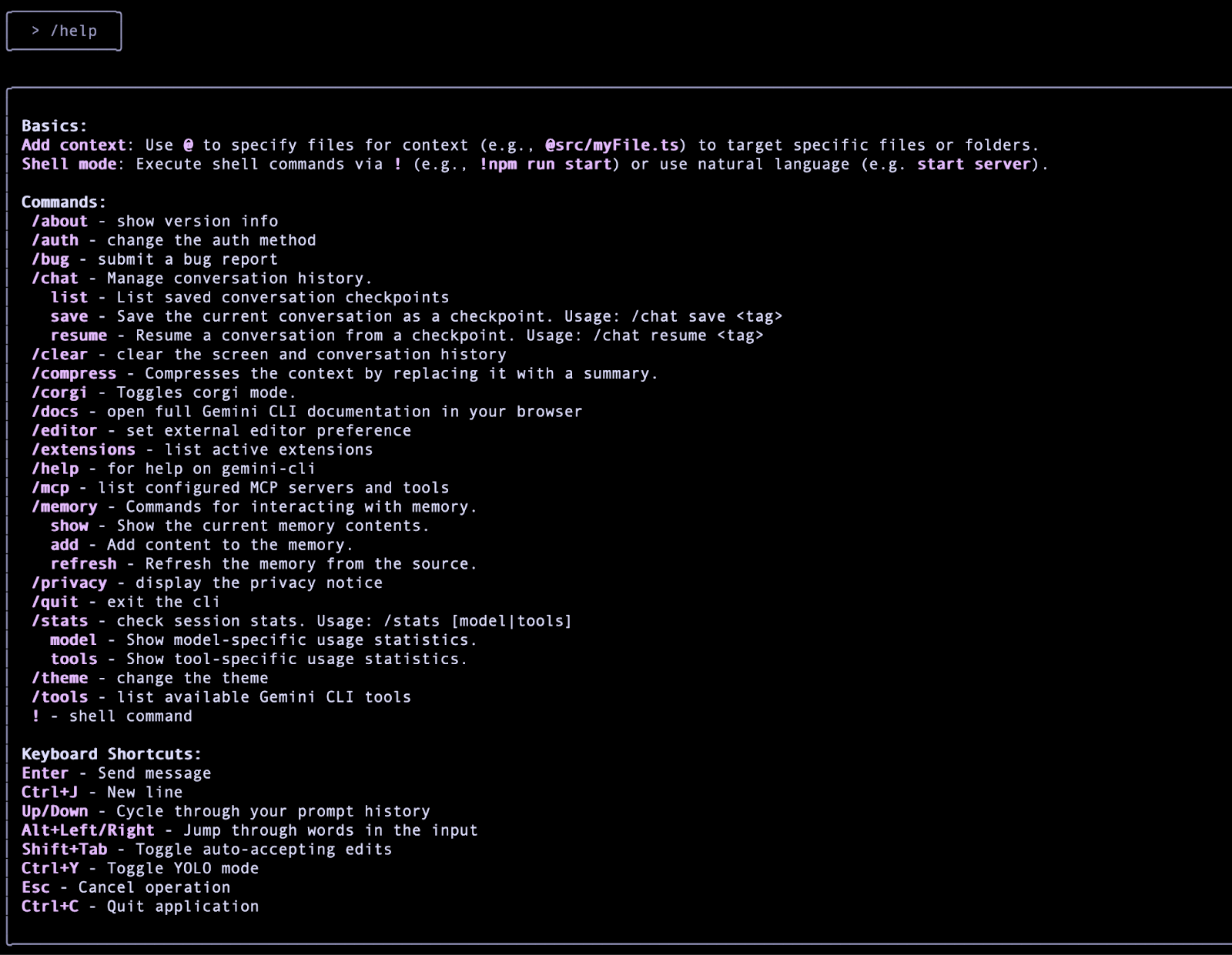 Hands-on with Gemini CLI | Google Codelabs