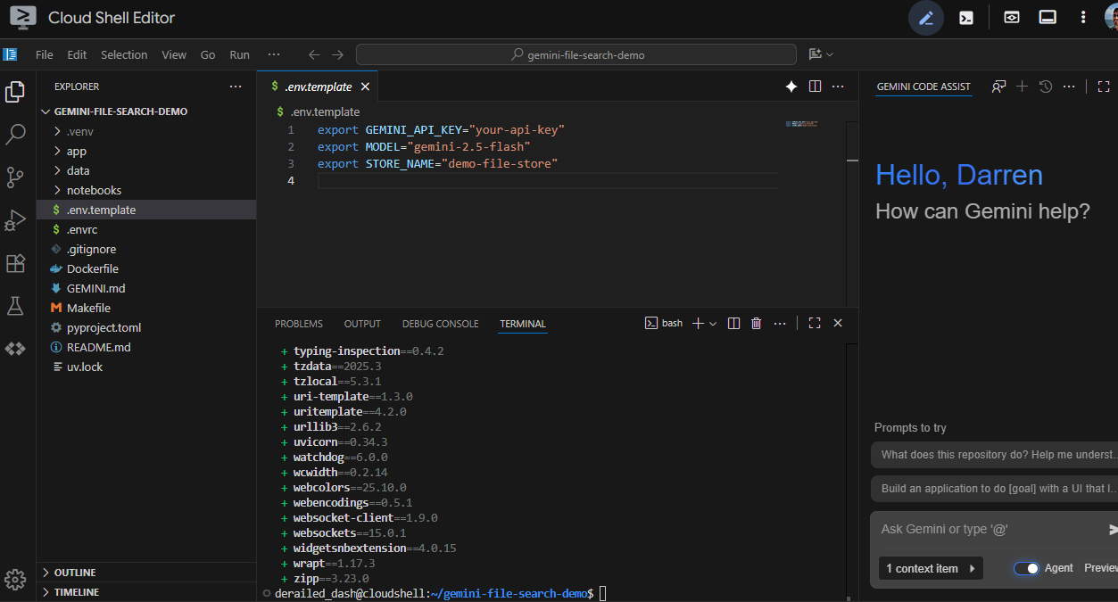 Using Google Gemini File Search Tool for RAG | Google Codelabs