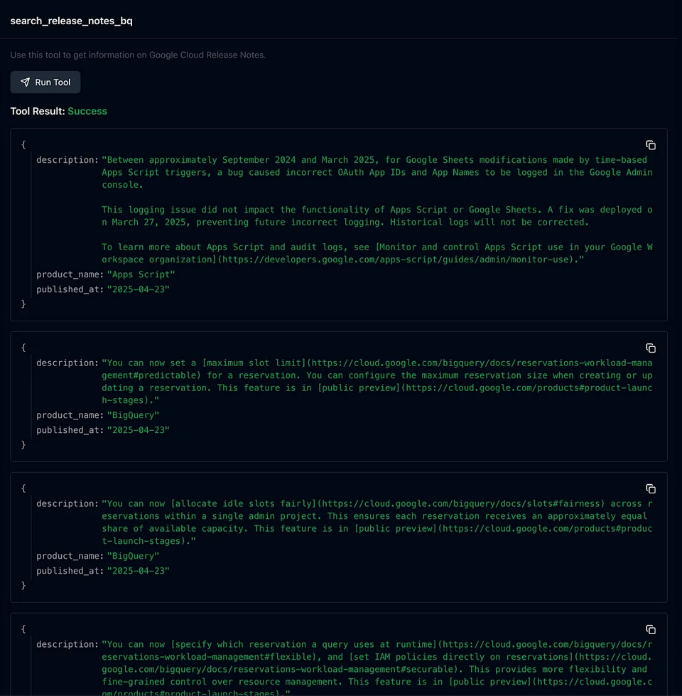 MCP Toolbox for Databases: Making BigQuery datasets available to MCP clients | Google Codelabs