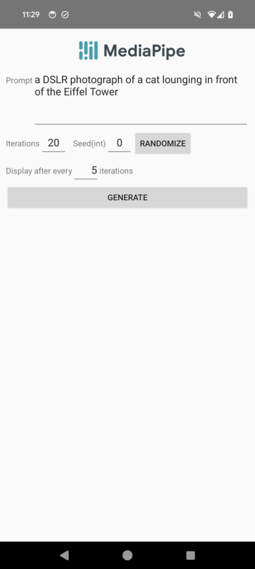 On-Device Image Generation on Android with MediaPipe | Google Codelabs