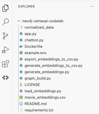 Codelab - Build a Movie Recommendation Chatbot using Neo4j and Vertex AI | Google Codelabs