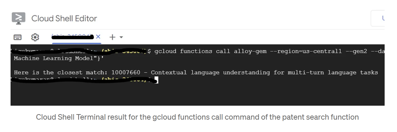 Build a Patent Search App with AlloyDB, pgvector & Gemini 1.0 Pro! | Google Codelabs