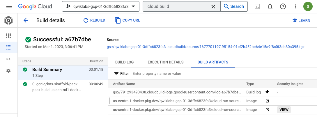 Runtime Security Insights | Google Codelabs