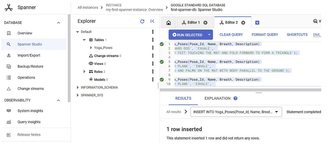 Data to Generative AI with Spanner and Vertex AI Imagen API | Google Codelabs