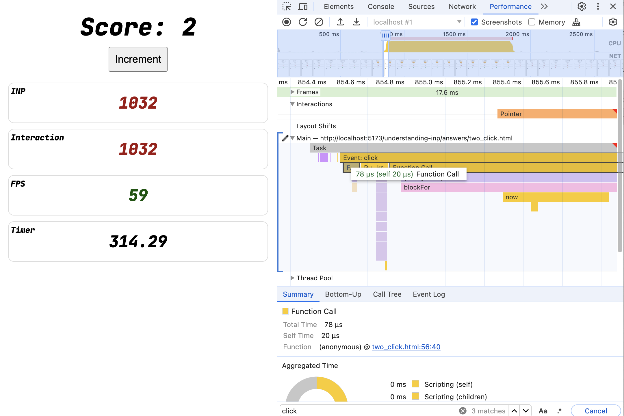 Understanding Interaction to Next Paint (INP) | Google Codelabs