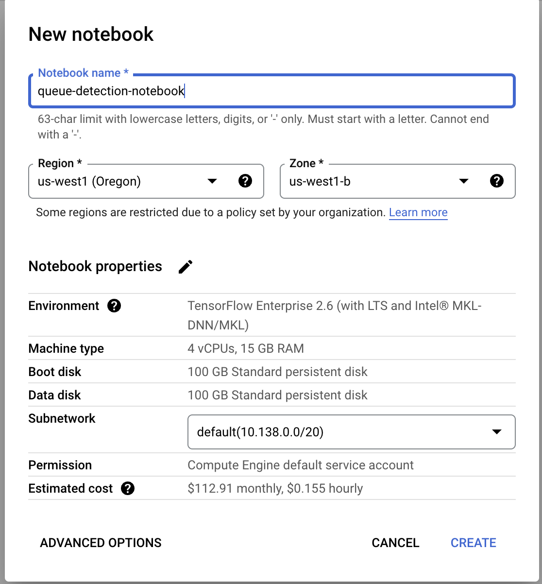 Vertex AI Vision Queue Detection App | Google Codelabs