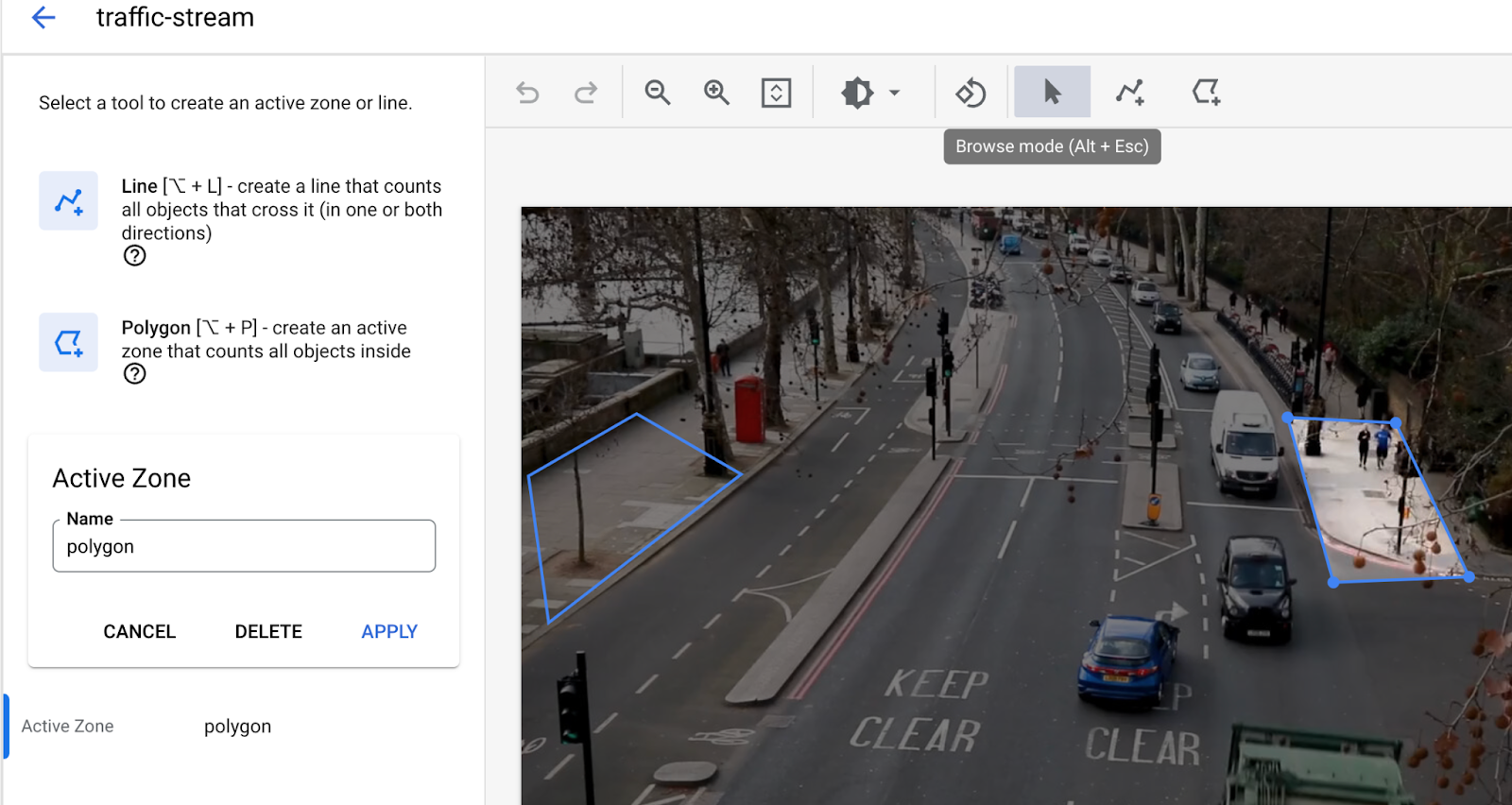 Vertex AI Vision Traffic Monitoring App | Google Codelabs