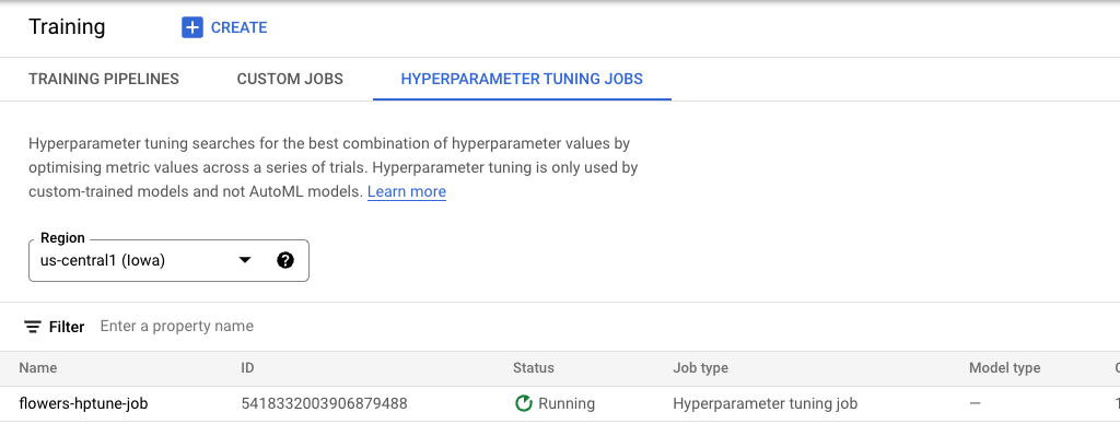 Prototype to Production: Hyperparameter tuning | Google Codelabs
